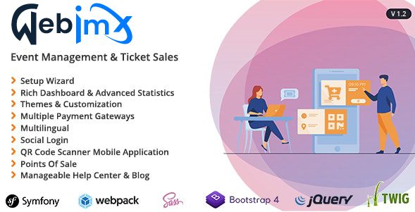 Web IMX - E-Tickets Event Management System